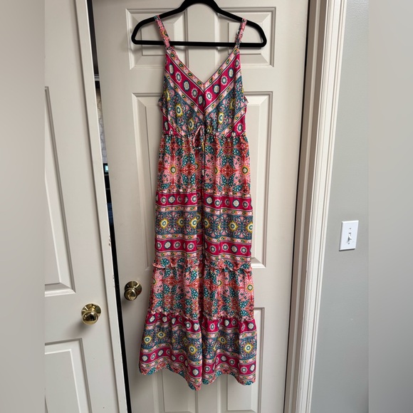 Me 2 Magic | Dresses | Colorful Boho Maxi Dress | Poshmark